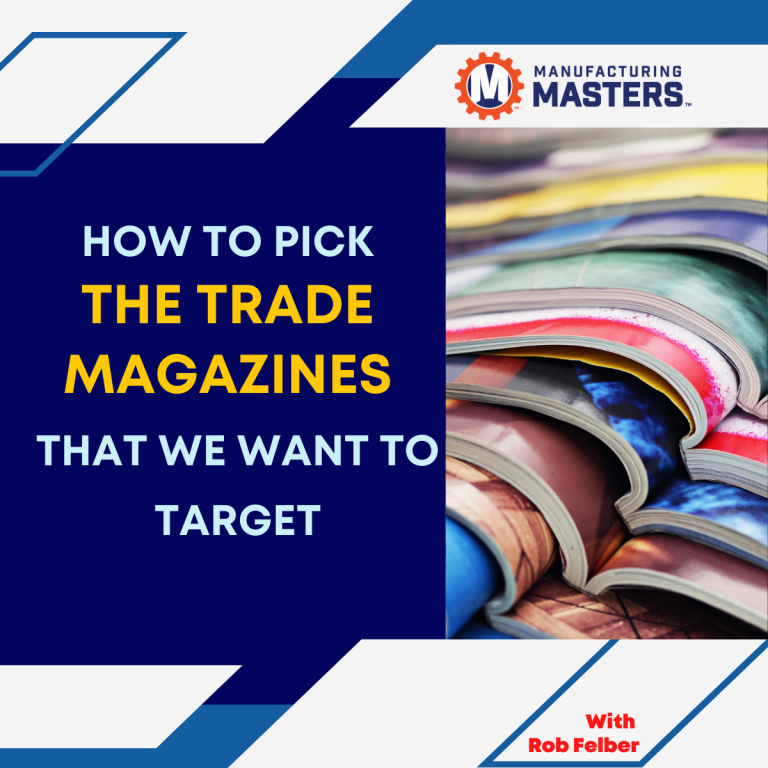 How to Pick the Trade Magazines to Target? Manufacturing Masters Video ...